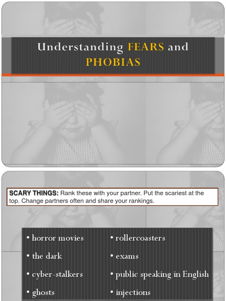 Understanding FEARS and PHOBIAS | PDF