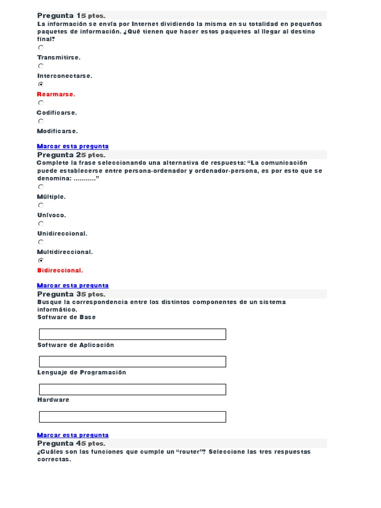 Preguntas Recursos Informaticos | PDF | Sistema operativo | Red de computadoras