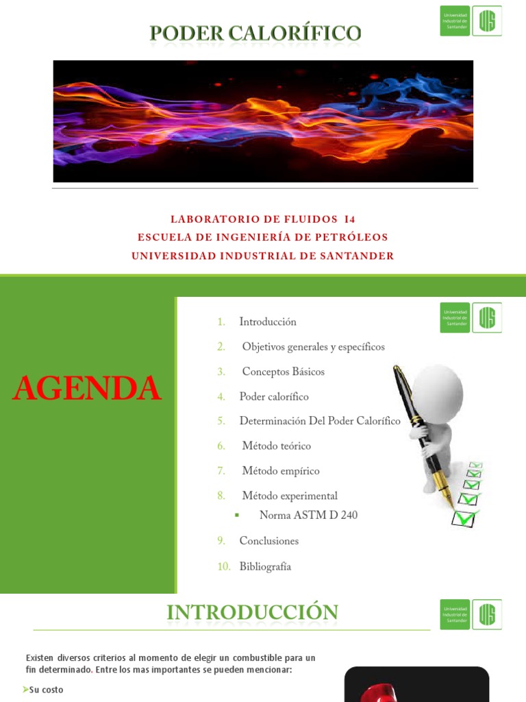 Poder Calorifico PDF | PDF | Combustión | Combustibles
