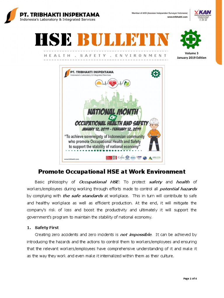 Hse Poster PDF | Download Free PDF | Occupational Safety And Health ...