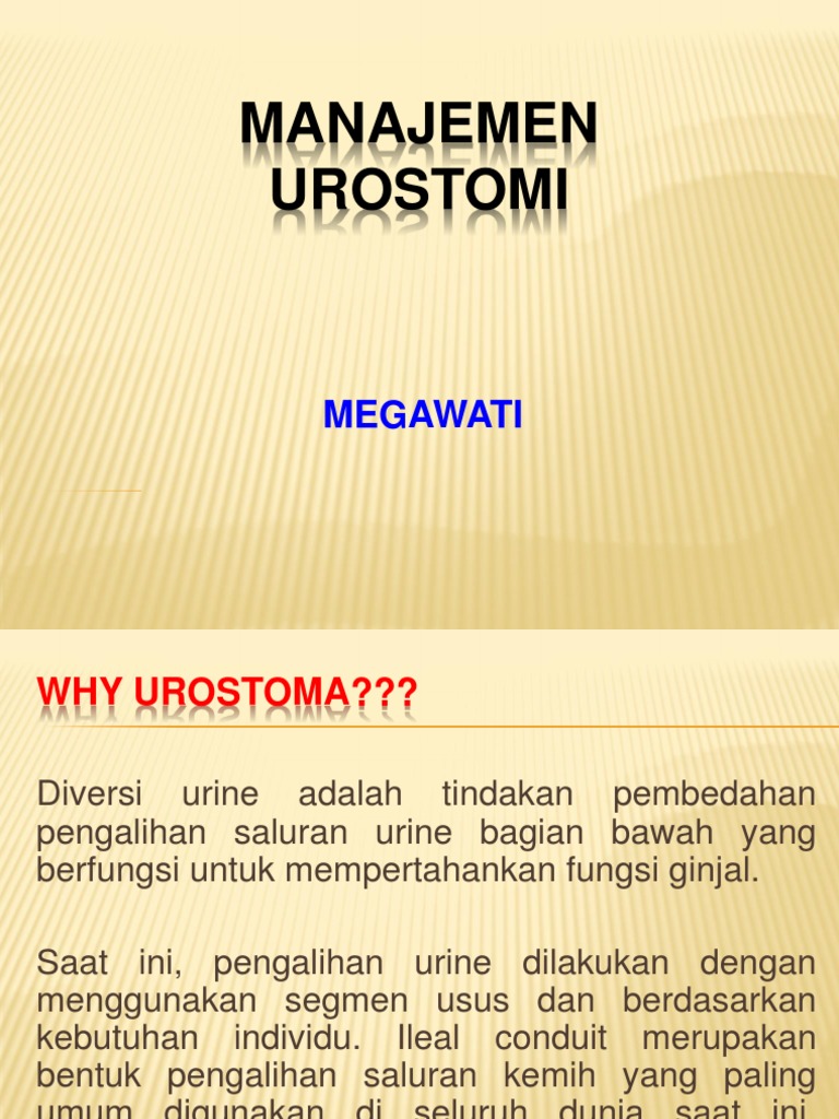 Urostomi | PDF