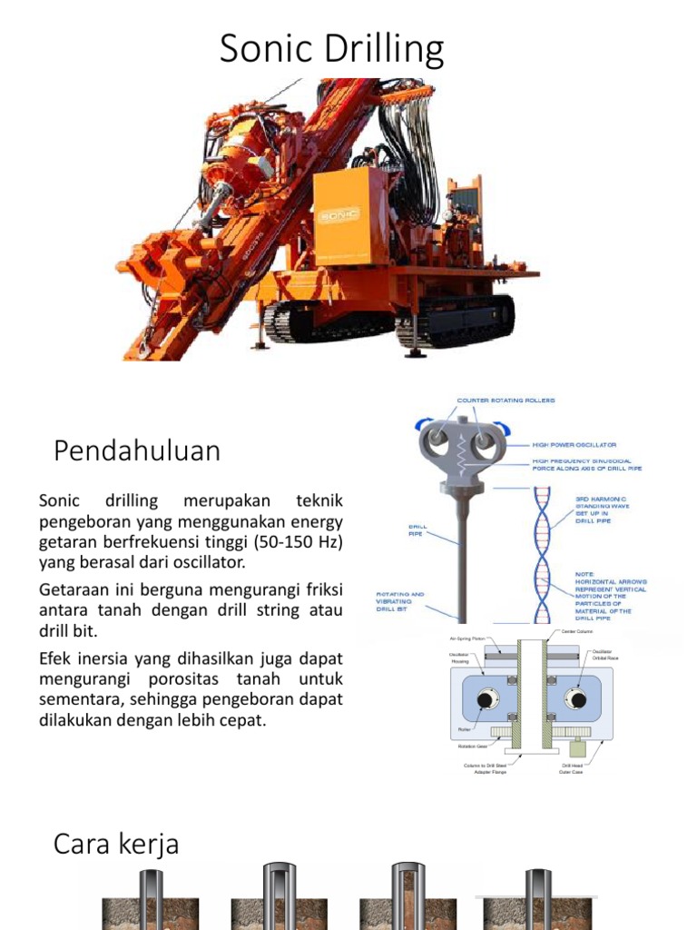 Sonic Drilling | PDF