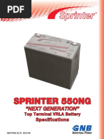 Enersys Selection Guide | PDF | Battery Charger | Rechargeable Battery
