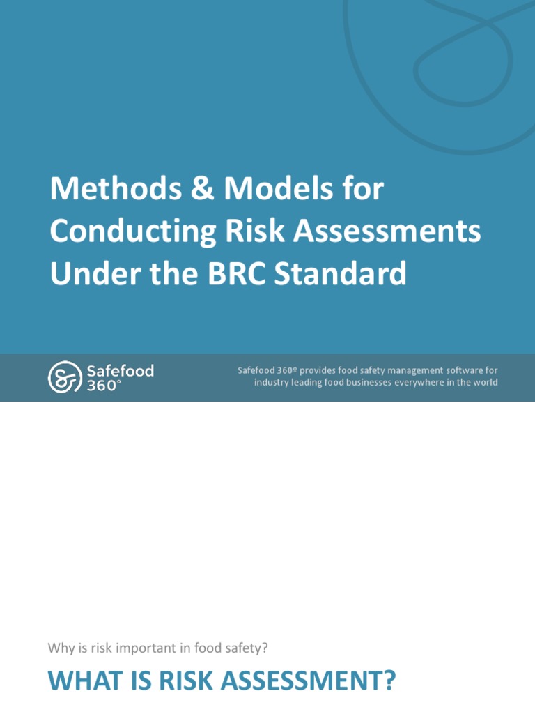 BRC Risk Assessment Guidelines | PDF | Risk Management | Risk Assessment