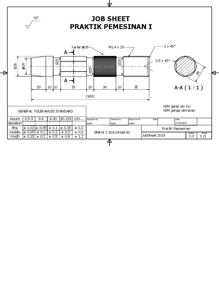 Jobsheet Pemesinan Bubut Dan Frais Pdf