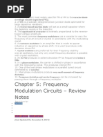 Frenzel Reviewer in Amplitude Modulation Circuits | PDF | Modulation | Detector (Radio)