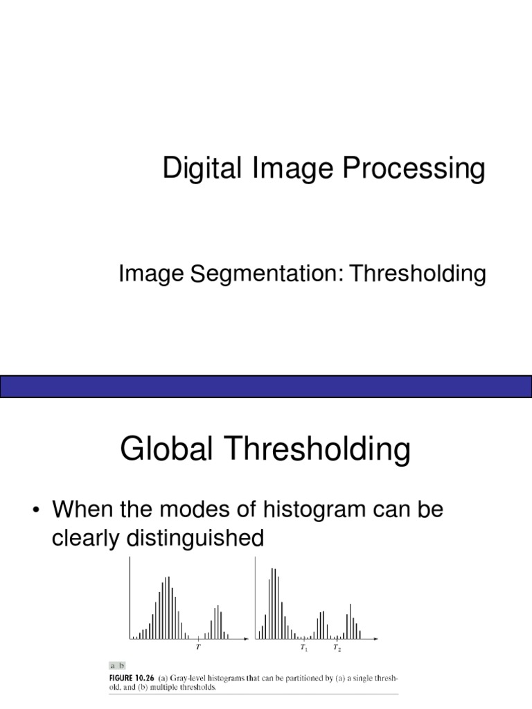Digital Image Processing | PDF | Image Segmentation | Multidimensional Signal Processing