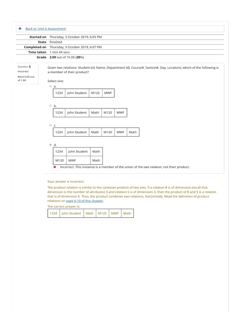 Unit 6 Assessment - Attempt Review - Saylor Academy | Download Free PDF ...
