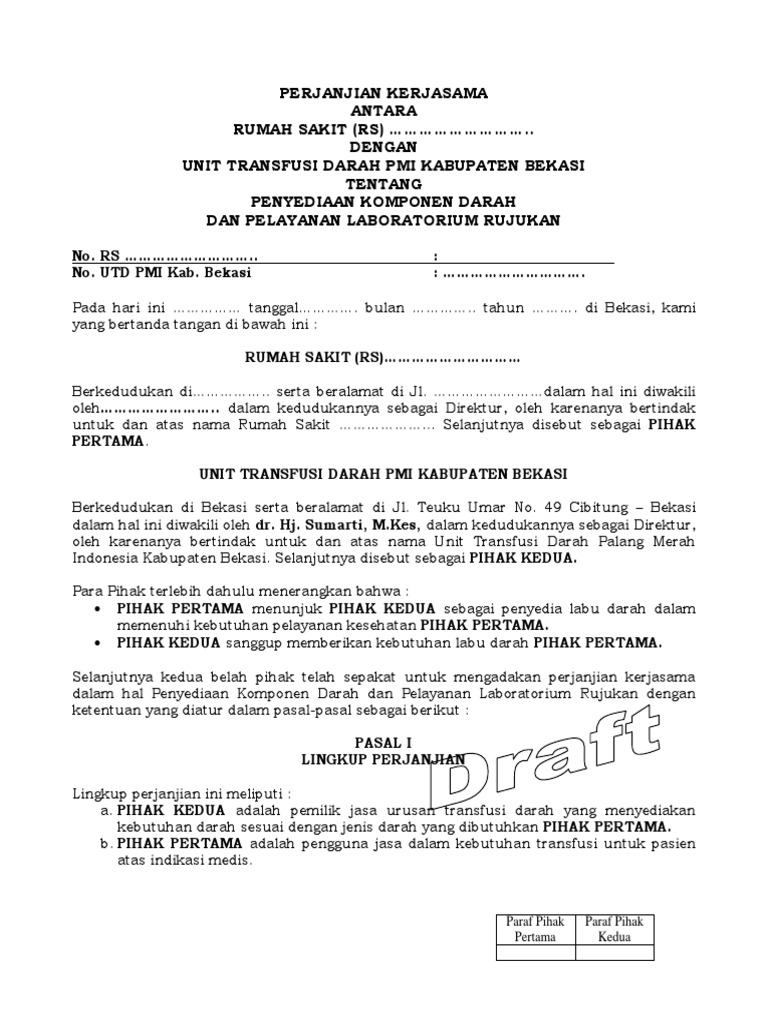 Draft Pks Non Bdrs | PDF