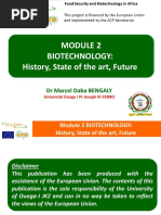 Key Milestones in Biotechnology History | PDF