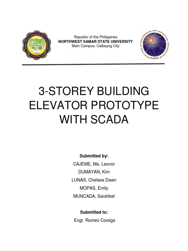 3-Storey Building Elevator Prototype With Scada | PDF | Arduino ...