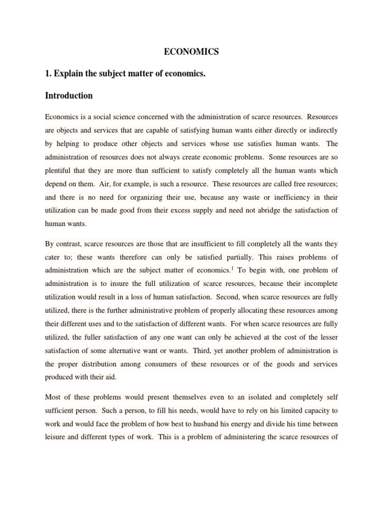 Economics Project | PDF | Capitalism | Market Economy