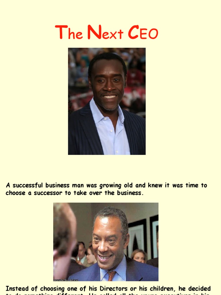 The Next CEO | PDF | Courage