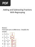 Fraction and Decimal Rubrics PDF | PDF | Fraction (Mathematics ...