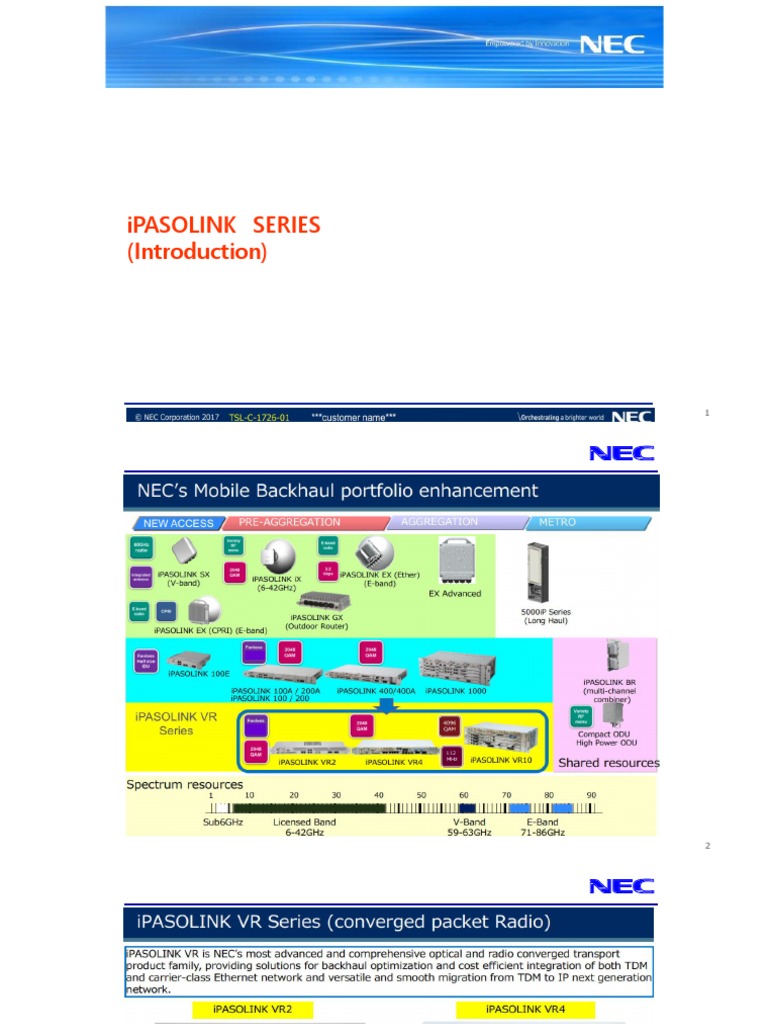1 - Giới Thiệu Ipasolink VR | PDF | Sound Production Technology | Broadcasting