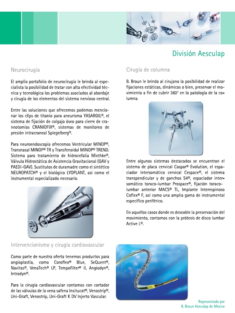 Aesculap Neuro | PDF