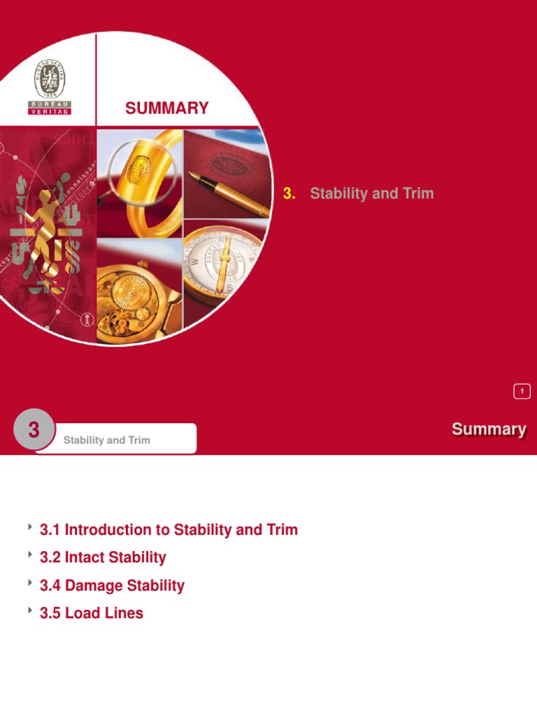 Trim Stability | PDF | Heavy Industry | Ships