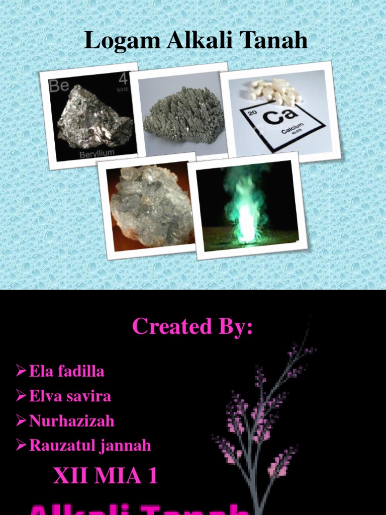 Macam Alkali Tanah | PDF