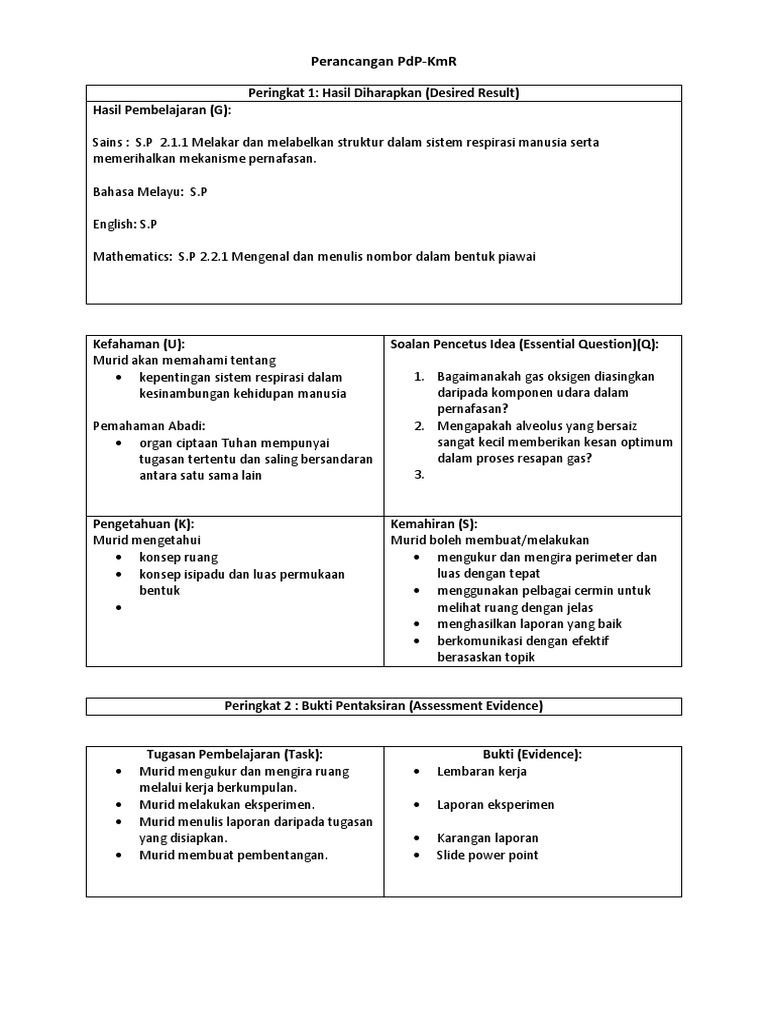 Perancangan KMR | PDF
