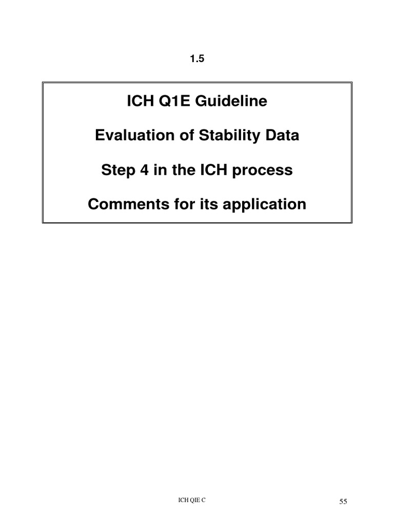 ICH | PDF | Data Analysis | Statistics