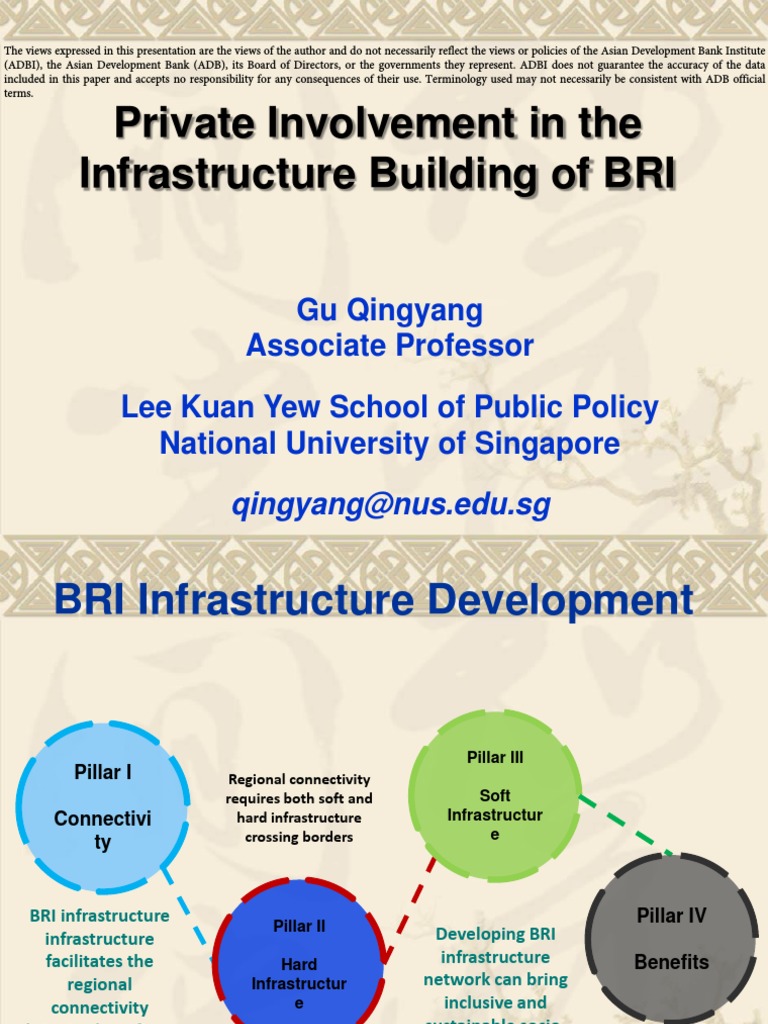Private Involvement in The Infrastructure Building of BRI | PDF ...