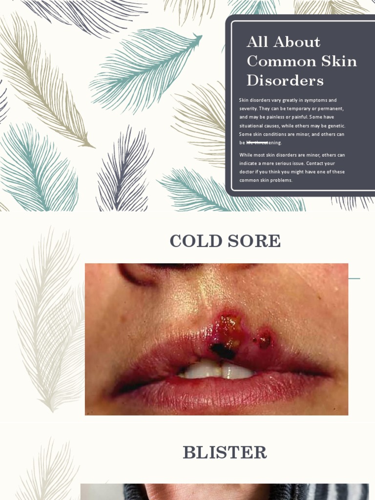 All About Common Skin Disorders | PDF