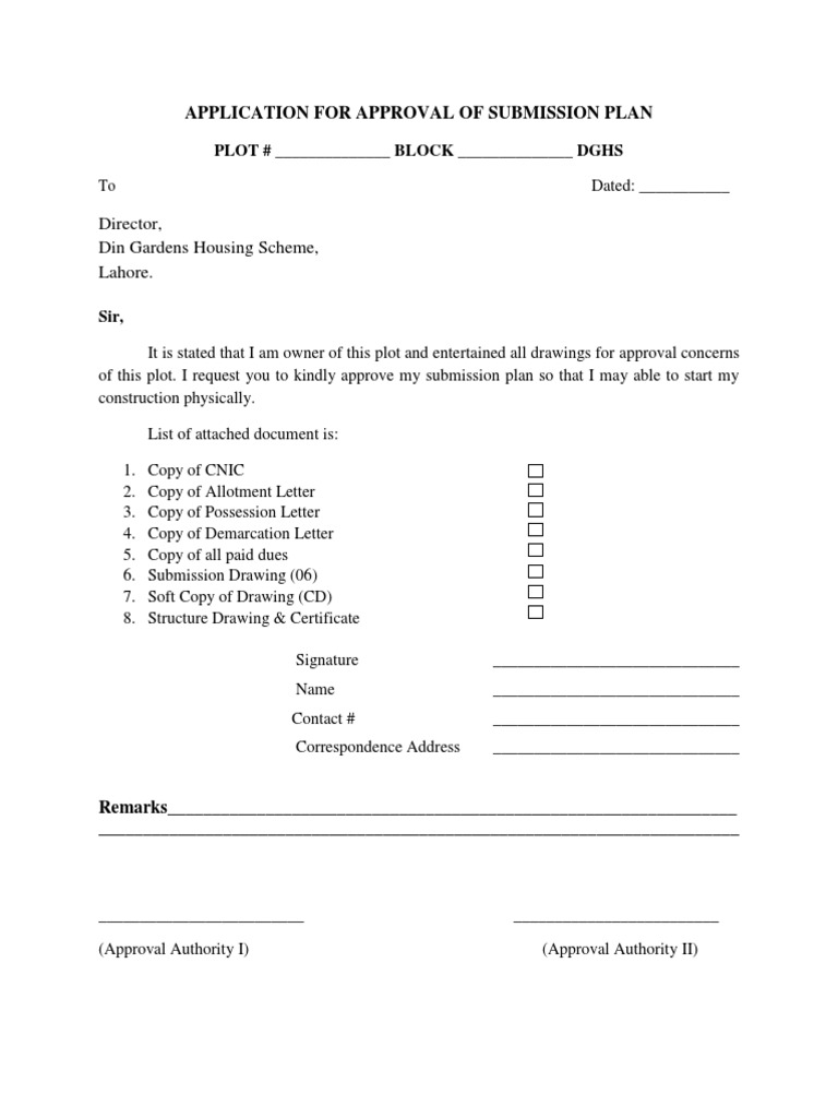 Application For Map Approval | PDF