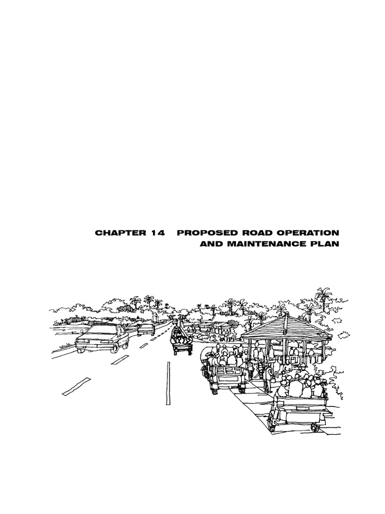 Road Maintenance Plan Overview | PDF | Traffic | Road