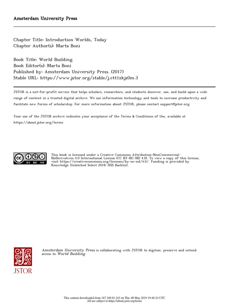 World Building Part 3 | PDF | Worldbuilding | Narrative