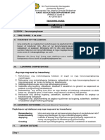 Filipino 8 Detailed Lesson Plan | PDF