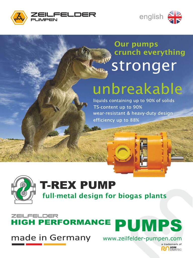 T Rex Pump | PDF | Flow Measurement | Pump
