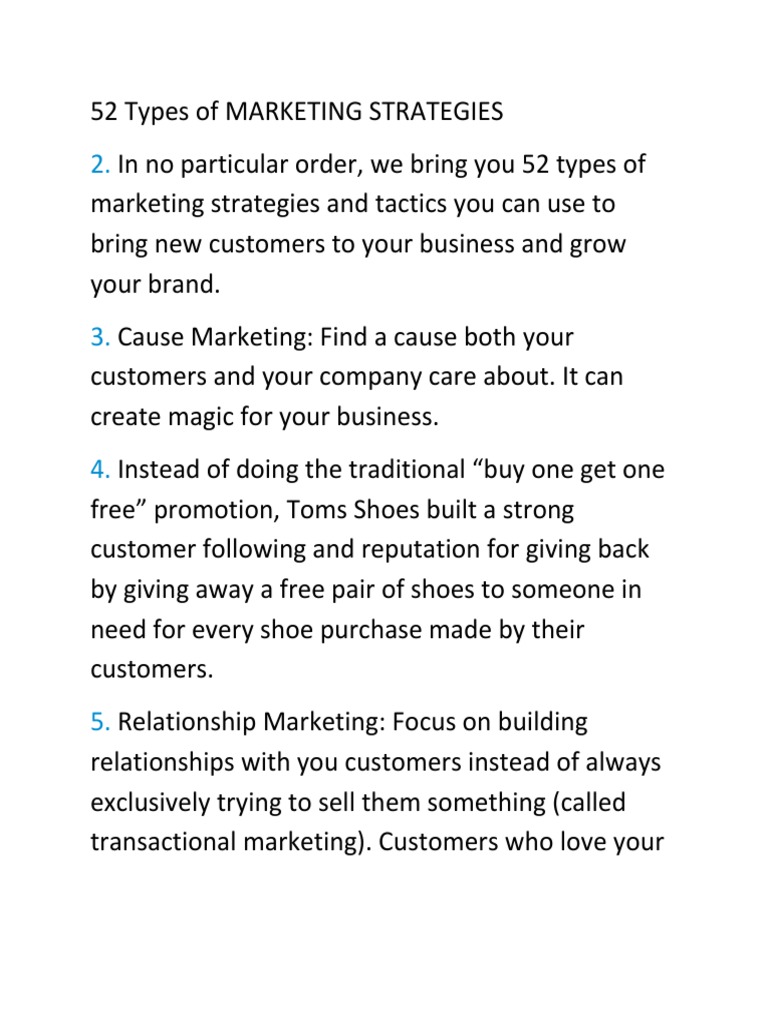 Marketing Strategies Guide | PDF | Direct Marketing | Marketing