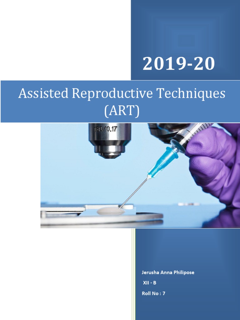 Assisted Reproductive Techniques For Class 12 Investigatory Project ...