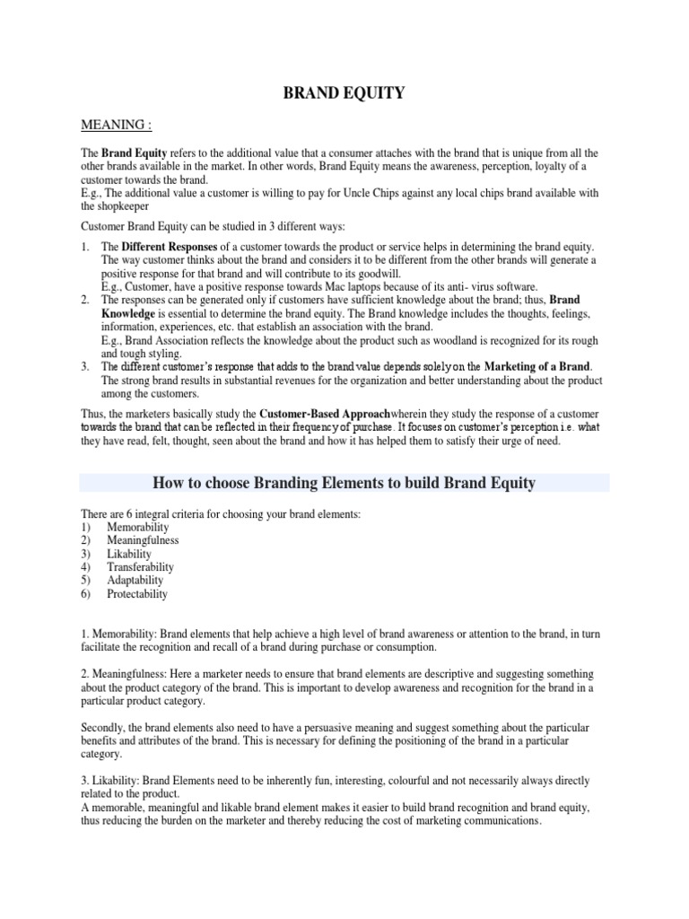 BM Unit 2 | PDF | Brand | Advertising