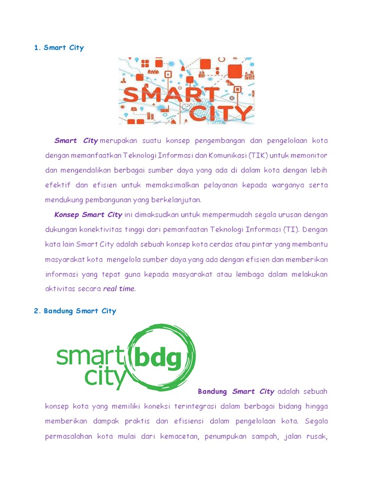 SMART CITY BANDUNG | PDF