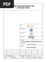 Dismantle Tank Procedure (Rev. A) | PDF | Crane (Machine) | Scaffolding