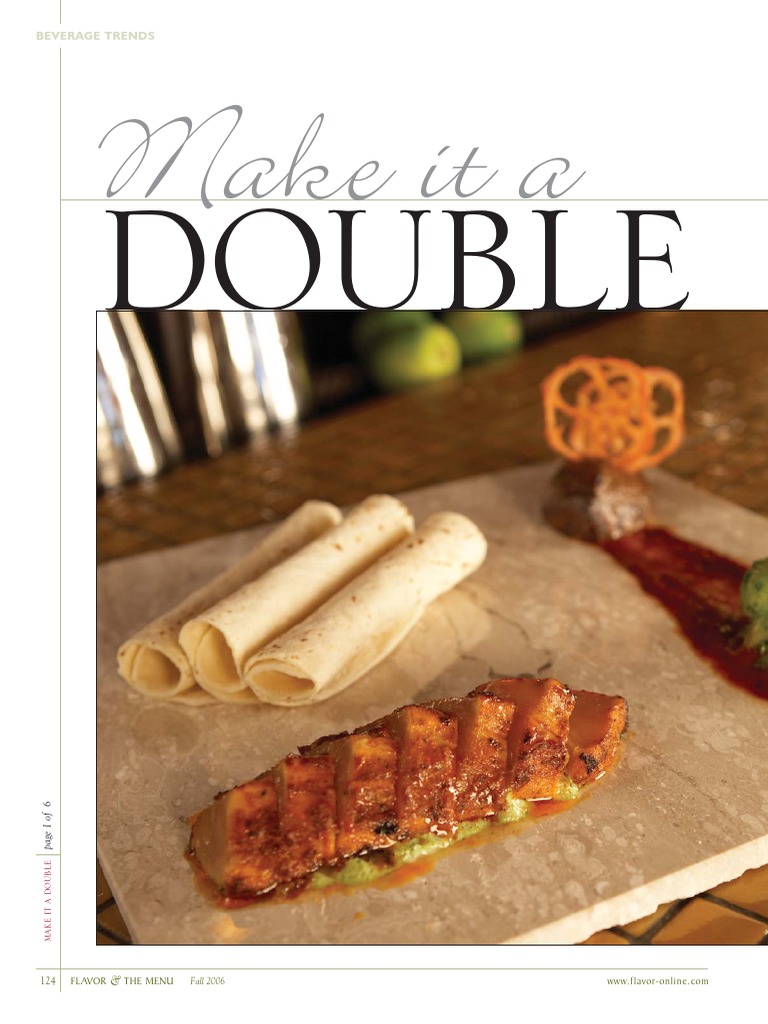 How Thoughtfully Paired Bar Menus Are Increasing Profits Through ...