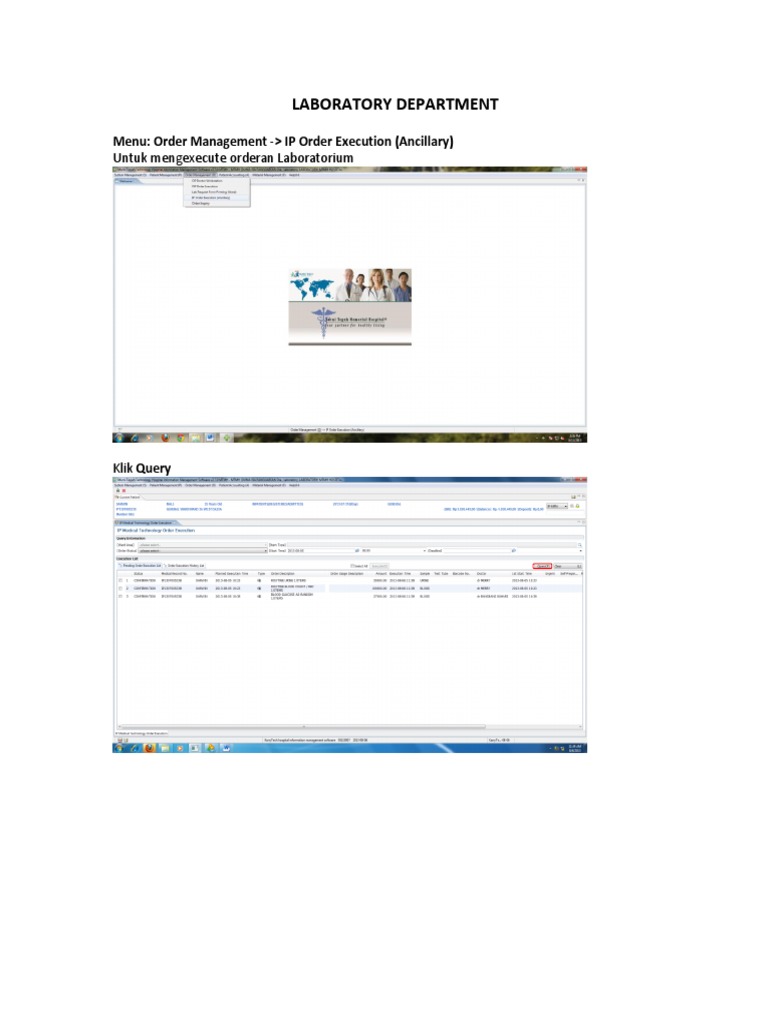 Lab Order Execution Guide | PDF