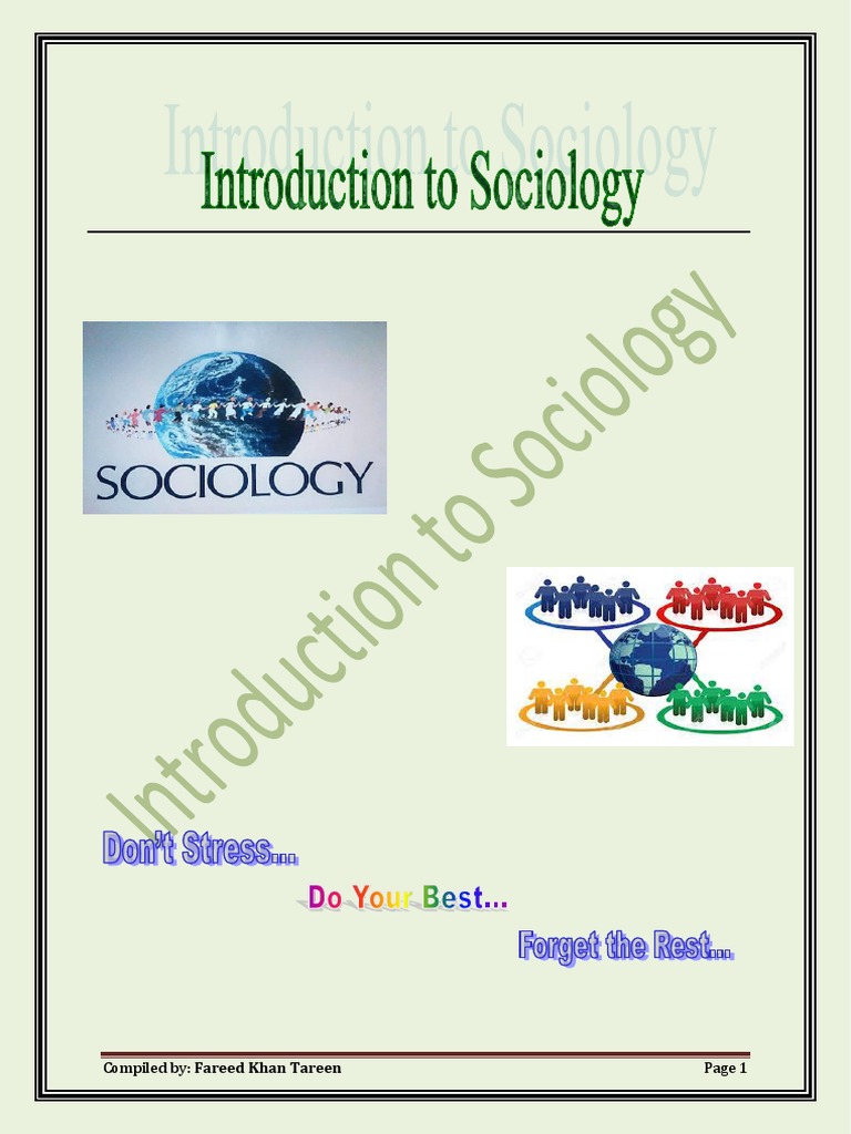 Intro To Sociology (Final) | PDF | Émile Durkheim | Sociology