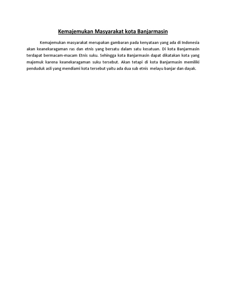 Sinopsis Karnaval | PDF