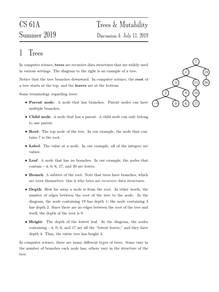Disc04 PDF | PDF | Programming Paradigms | Computer Data