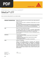 Product Data Sheet: Sikacor® Eg-5 | PDF | Corrosion | Concrete
