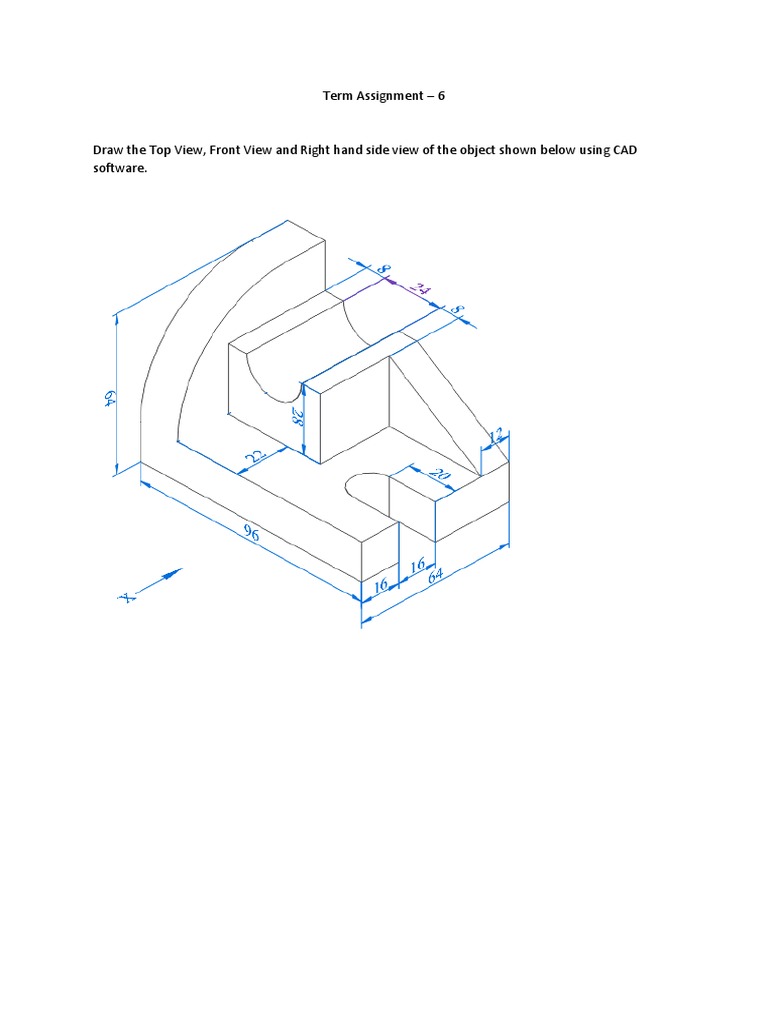 CAD Task | PDF