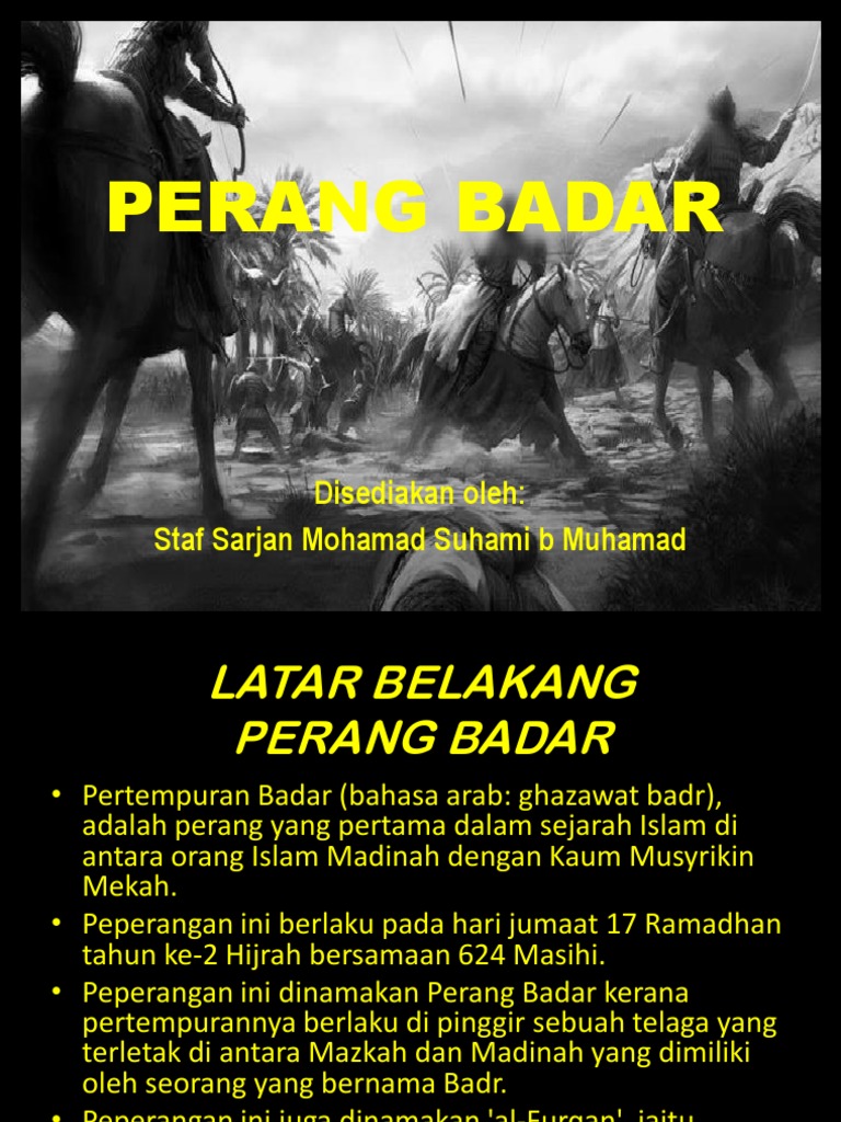 Perang Badar | PDF