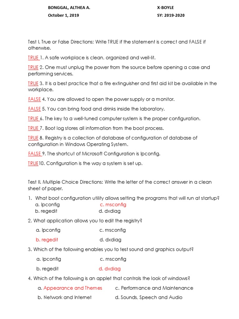 TLE Grade 10 | PDF | Ip Address | Internet Protocol Suite
