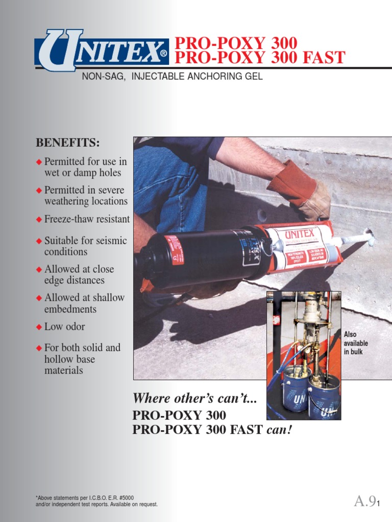 PRO-POXY 300 Pro-Poxy 300 Fast: Benefits | PDF | Epoxy | Implied Warranty