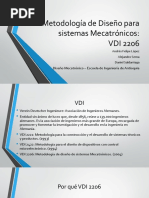 Metodología VDI 2206 para Diseño Mecatrónico | PDF | Diseño | Electrónica