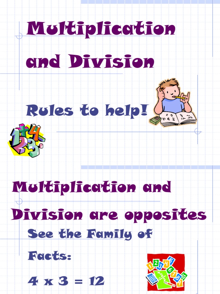 Multiplication & Division Basics | PDF