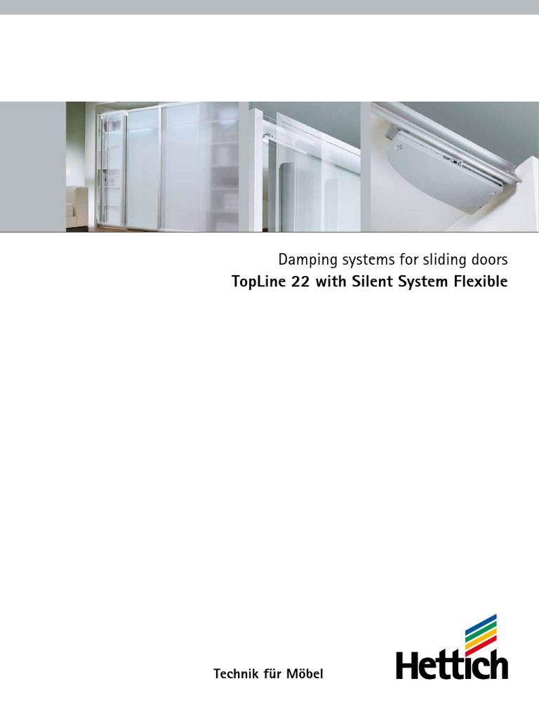 Topline 22 With Silent System Flexible: Damping Systems For Sliding ...