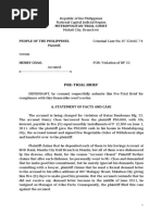 S2 Affidavit Pdea Format | PDF